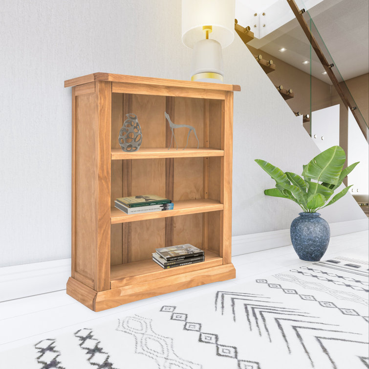 Alpen Home Roby 90cm H x 90cm W Manufactured Wood + Solid Wood Standard Bookcase | Wayfair.co.uk